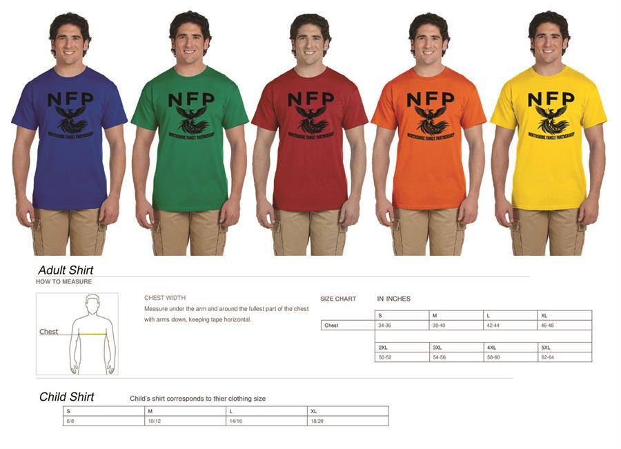 NFP PTSA Spiritwear T-Shirt Sale