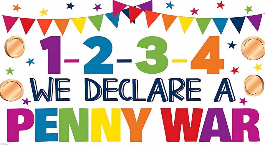 "Penny War" Coin Drive